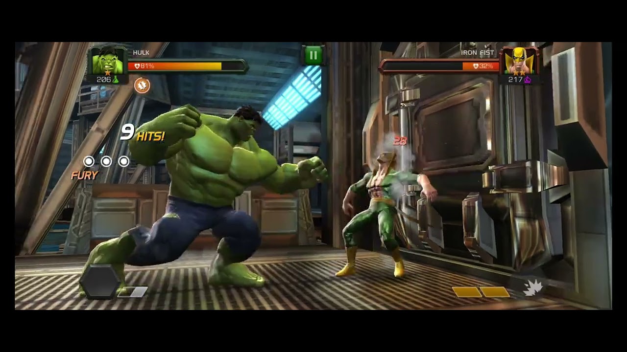 Hulk vs iron Fist #shorts #gameplay #marvel Please Like, Share ...