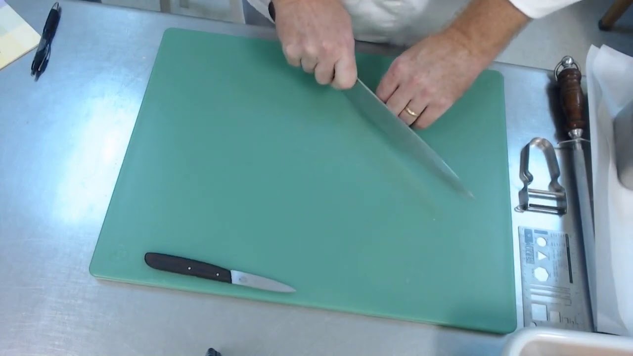Proper Knife Handling - YouTube
