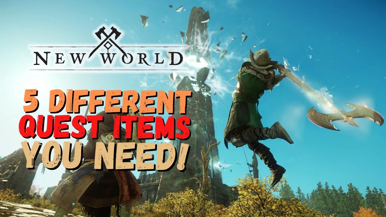 Great items to obtain from Quests in New World! | Legendary Weapons and ...