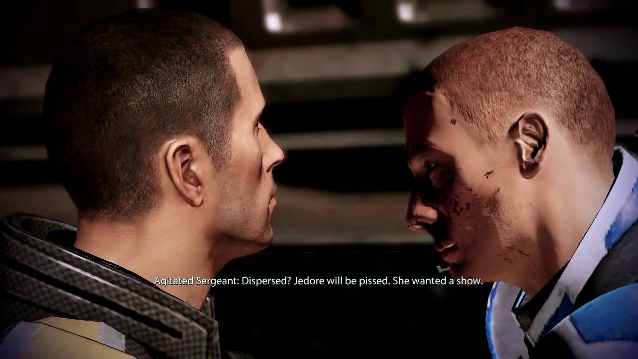 Mass Effect 2 - Blue Suns Mercenary - YouTube