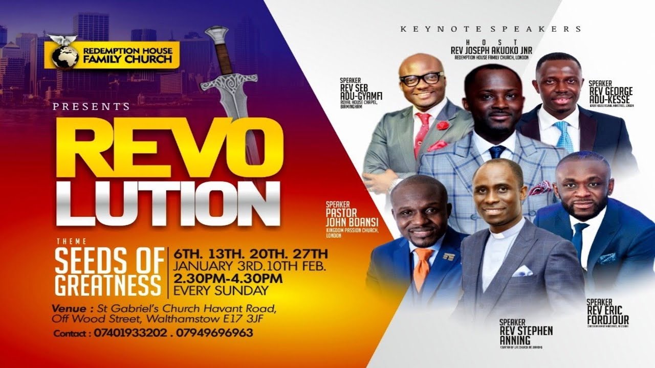 Rev. Eric Fordjour - REVOLUTION - YouTube