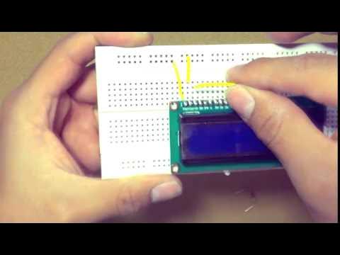 Lcd 16x2 Conexión en Protoboard (Conexionado Basico para utilizar la ...