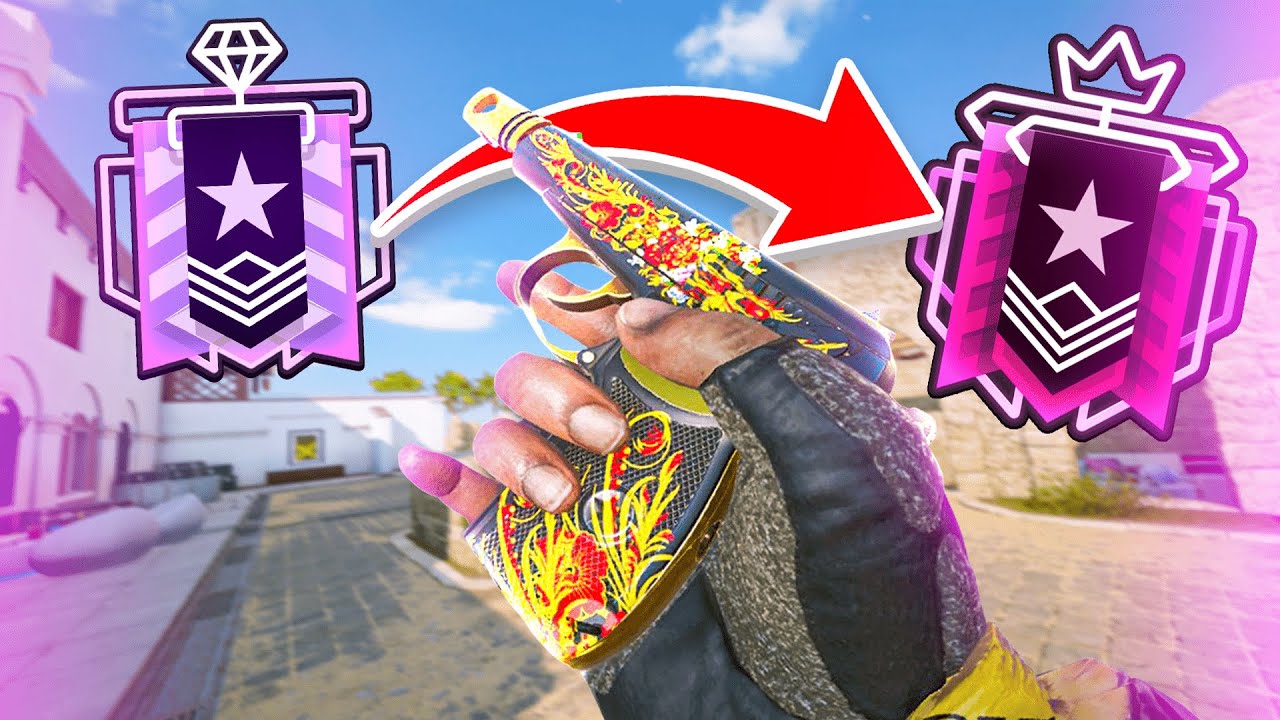 I got Champion in R6 with a Pistol - YouTube