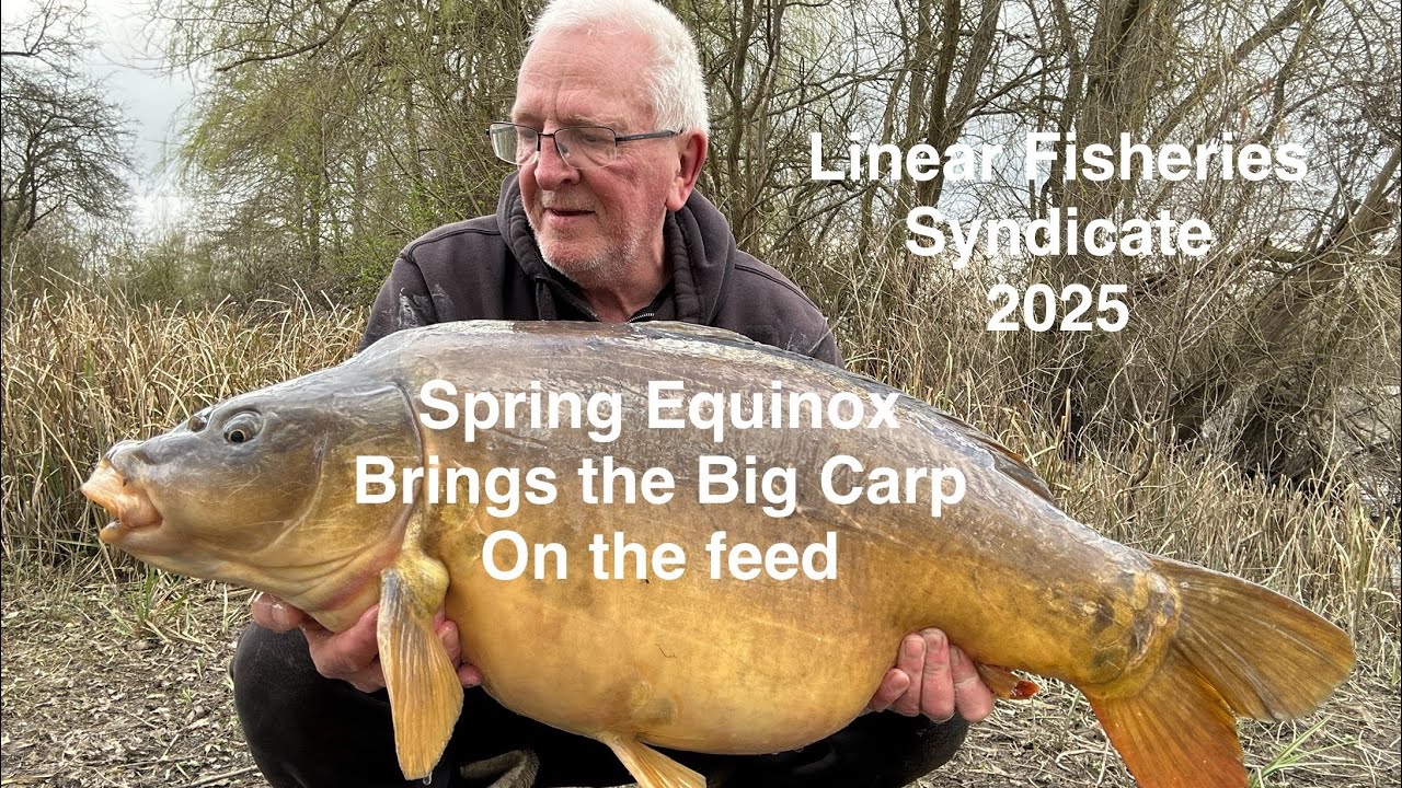 Vlog 23: Spring Equinox carping at Linear Fisheries Gaunts lake 2025 ...