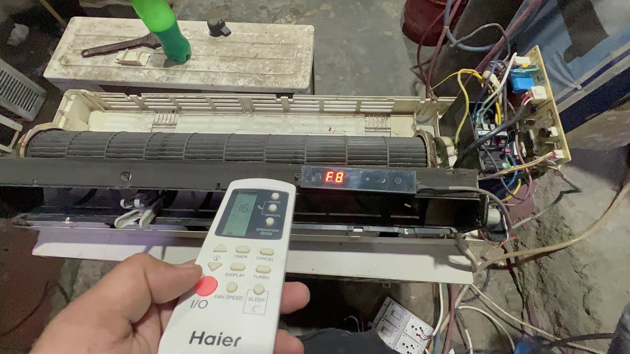 F8 Error Code In Split Ac F8 Error Code Ko Kese Hataye F8 Error