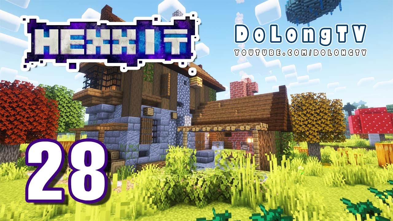 Minecraft Hexxit Enhanced Edition E28 - MIMIC CAVE - YouTube