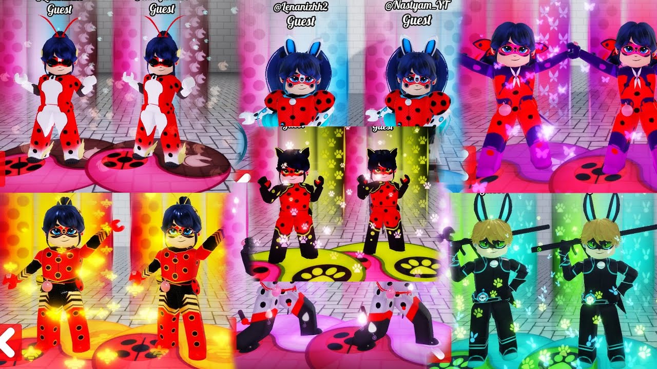 TODOS UNIFICAR TRANSFORMAÇOES DO GRUPO NO [NEW] MJ - MIRACULOUS ROBLOX ...