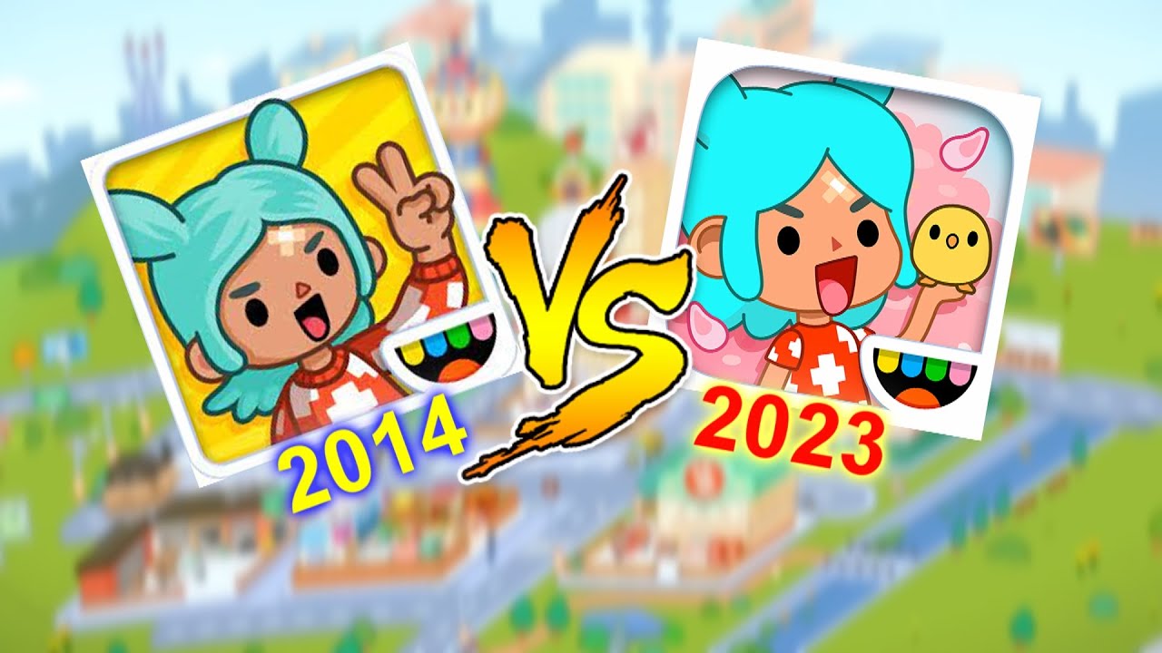 Toca boca 2014 - 2023!💥NEW vs OLD😜Toca Life World - YouTube