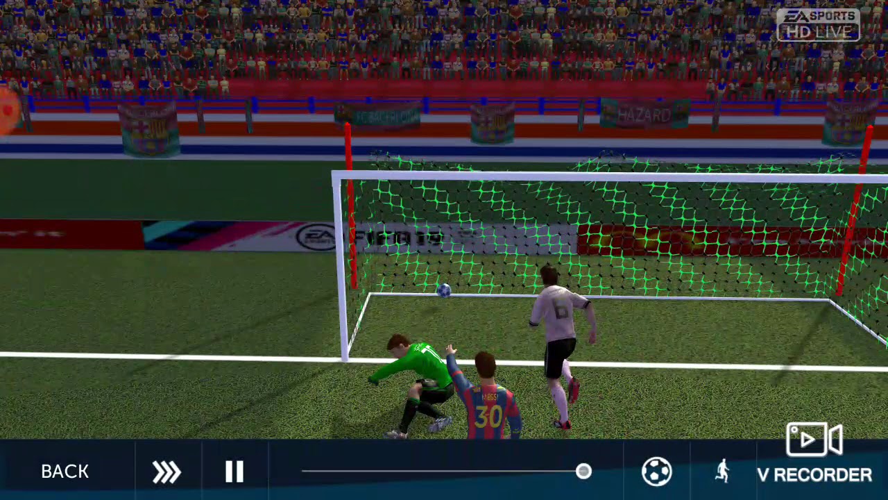 Freekick ronaldinho vs palermo DLS classic - YouTube