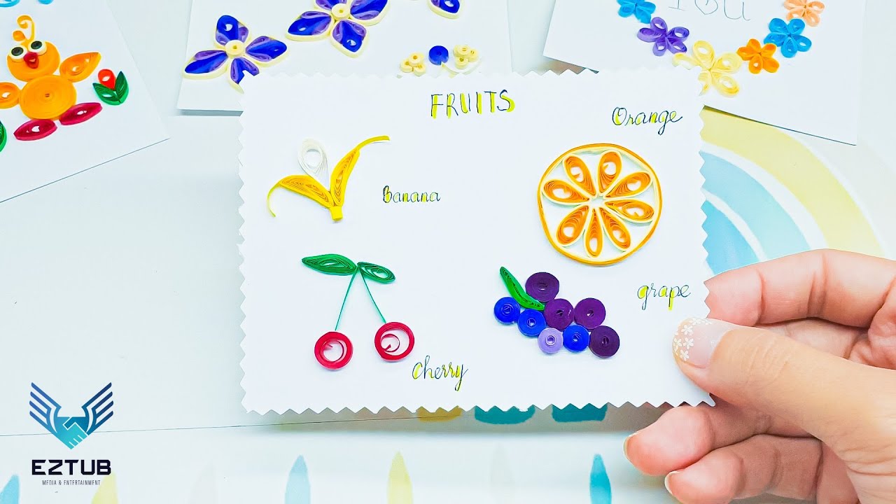 JABN27 Create Special Paper Designsg Quilling Summer Fruit / Juanita ...