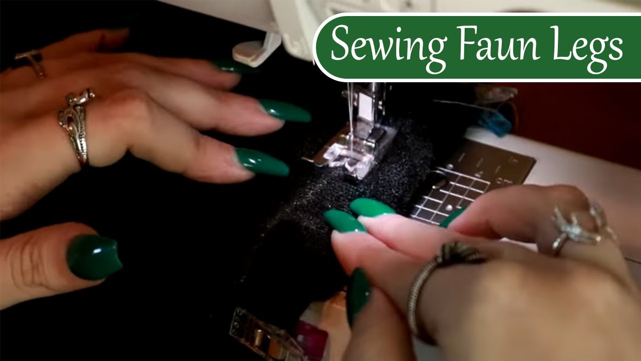 How to Sew / Assemble Faun Legs - Tutorial - YouTube