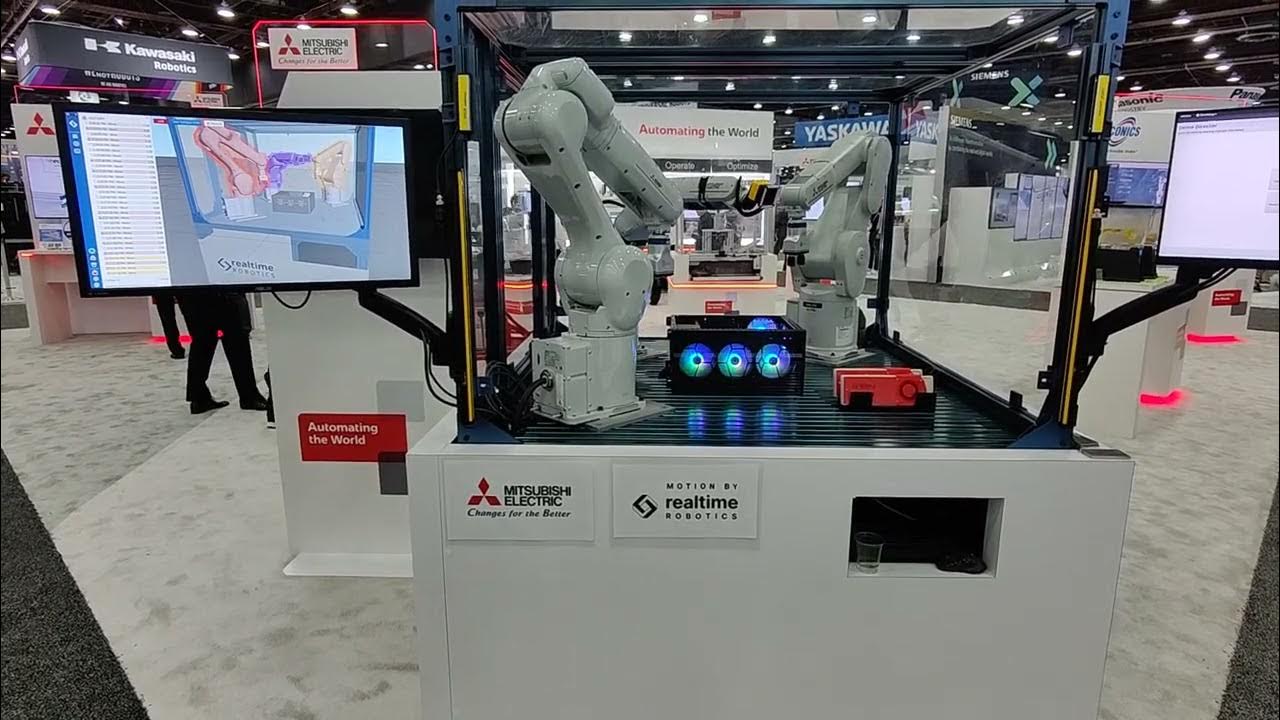Automate 2023 - Mitsubishi Electric / Realtime Robotics - Multi-robot ...