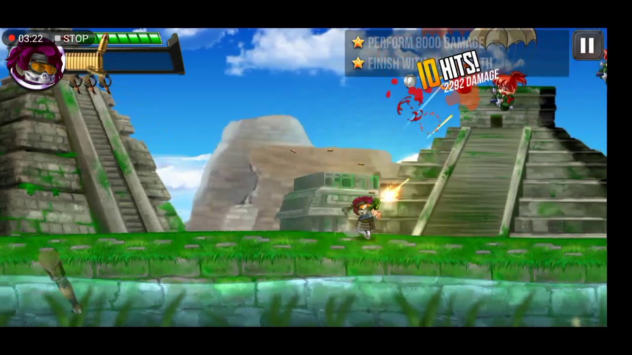 Ramboat 2 stage 1 of 4 game play - YouTube