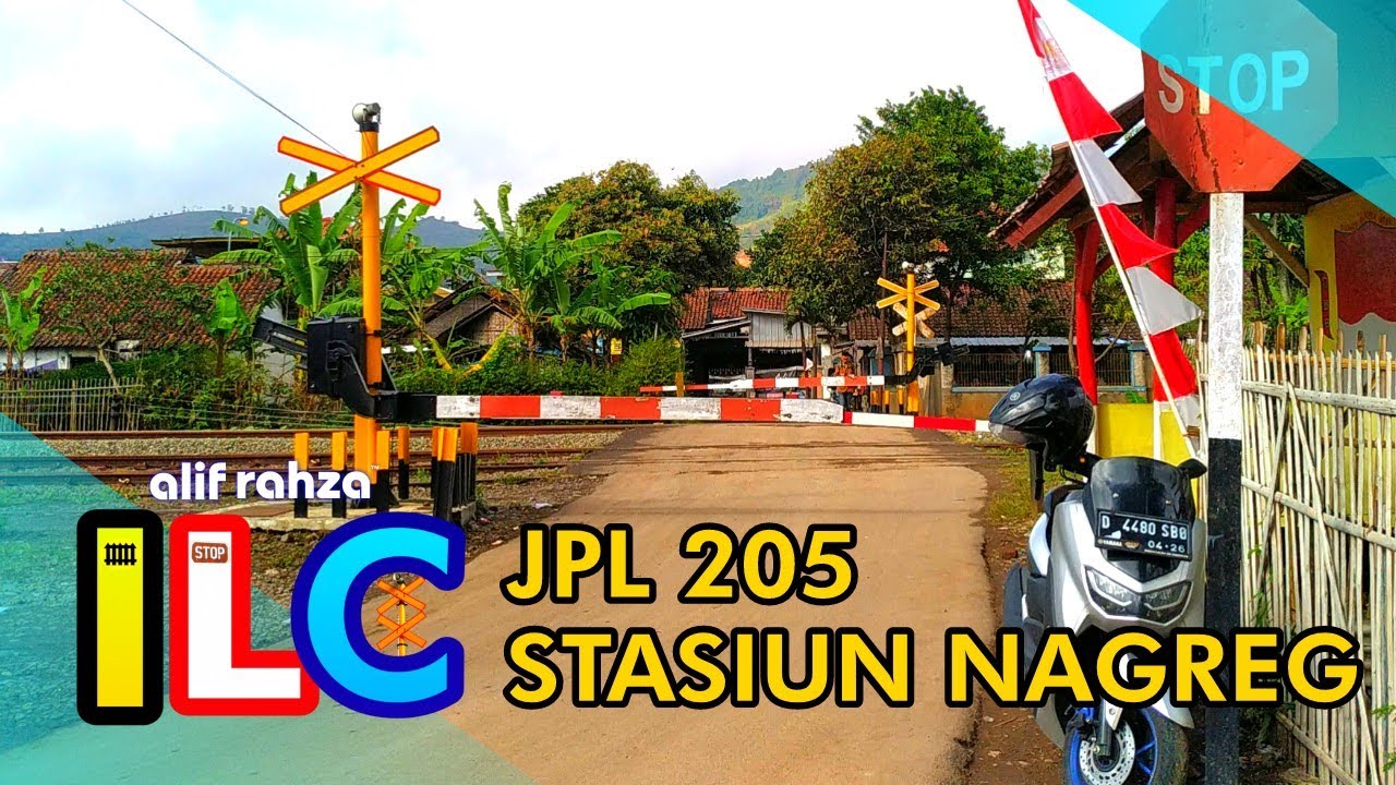 JPL 205 • Nagreg | Indonesia Level Crossing 2022 - YouTube