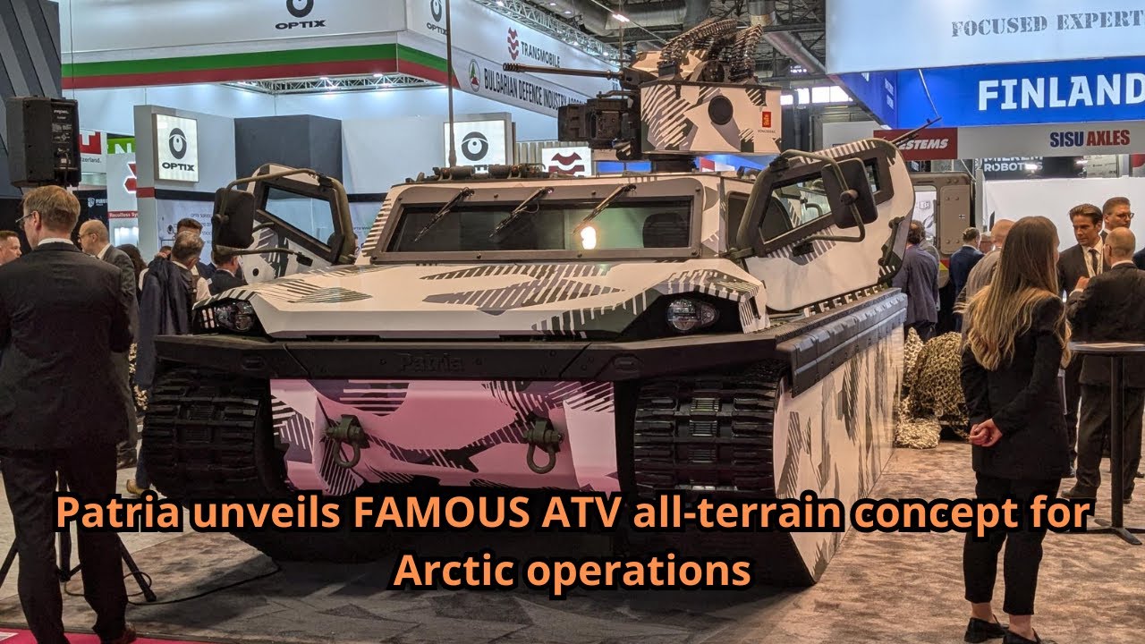 Patria unveils FAMOUS ATV all terrain concept for Arctic operations ...