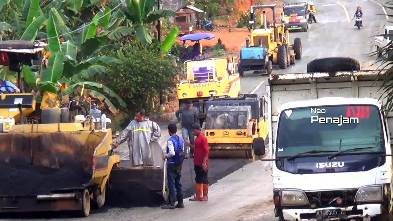 SITUASI 🚧PENGASPALAN JALAN🟡 SEGMEN 01 IKN NUSANTARA 🇮🇩🇮🇩 - YouTube