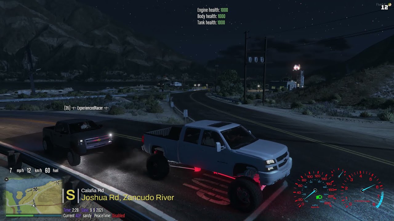 FiveM Ohio State RP Active Staff squatted trucks vMenu Cars Lifted ...