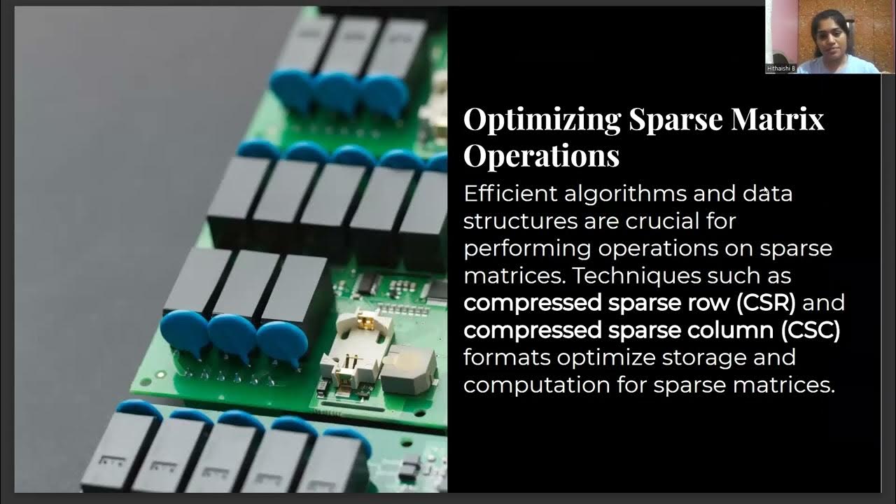 Short explanation in sparse matrix in Data structure and applications!! - YouTube
