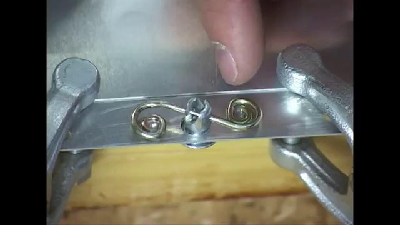 Installing Dzus Fasteners - YouTube