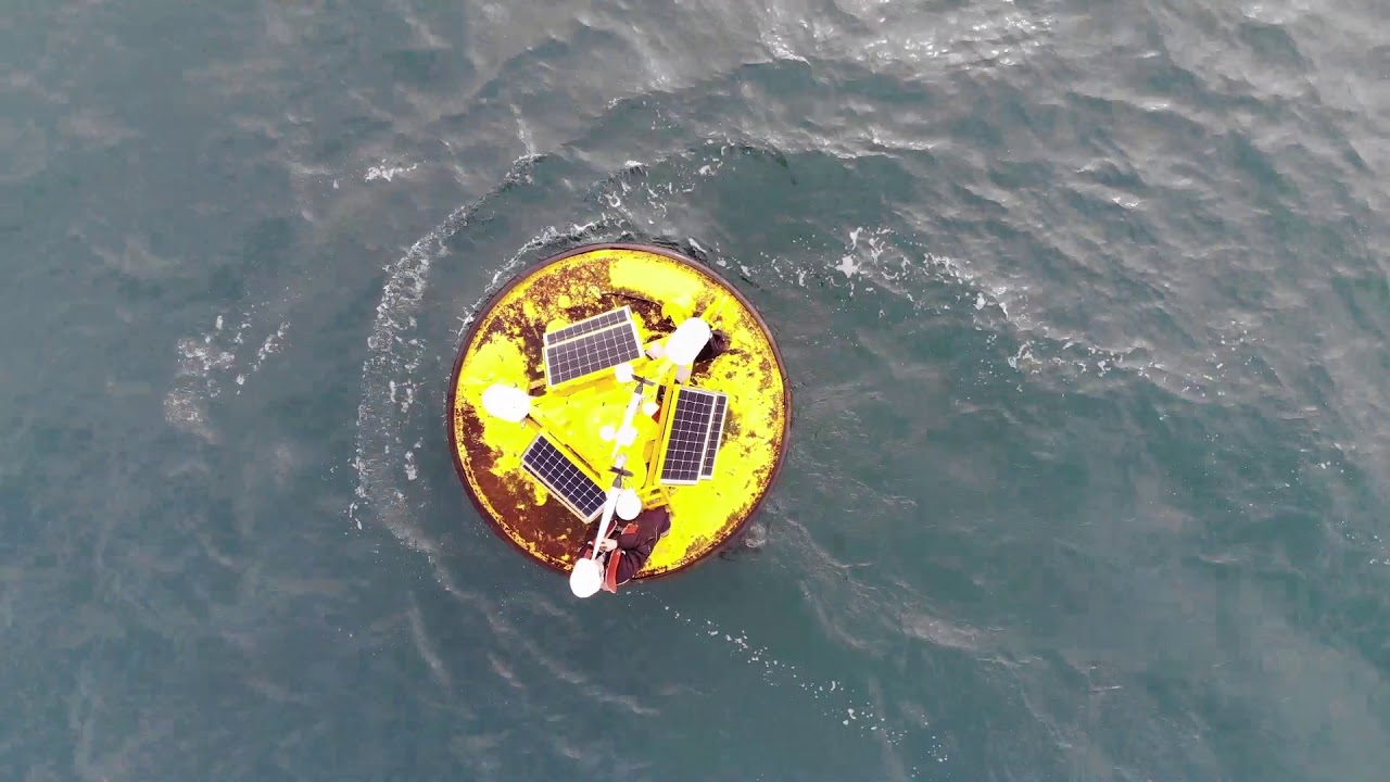 KMA 3m Discus Buoy Maintenance - YouTube