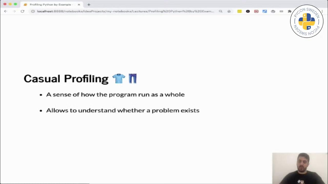 Profiling Python by Example - YouTube