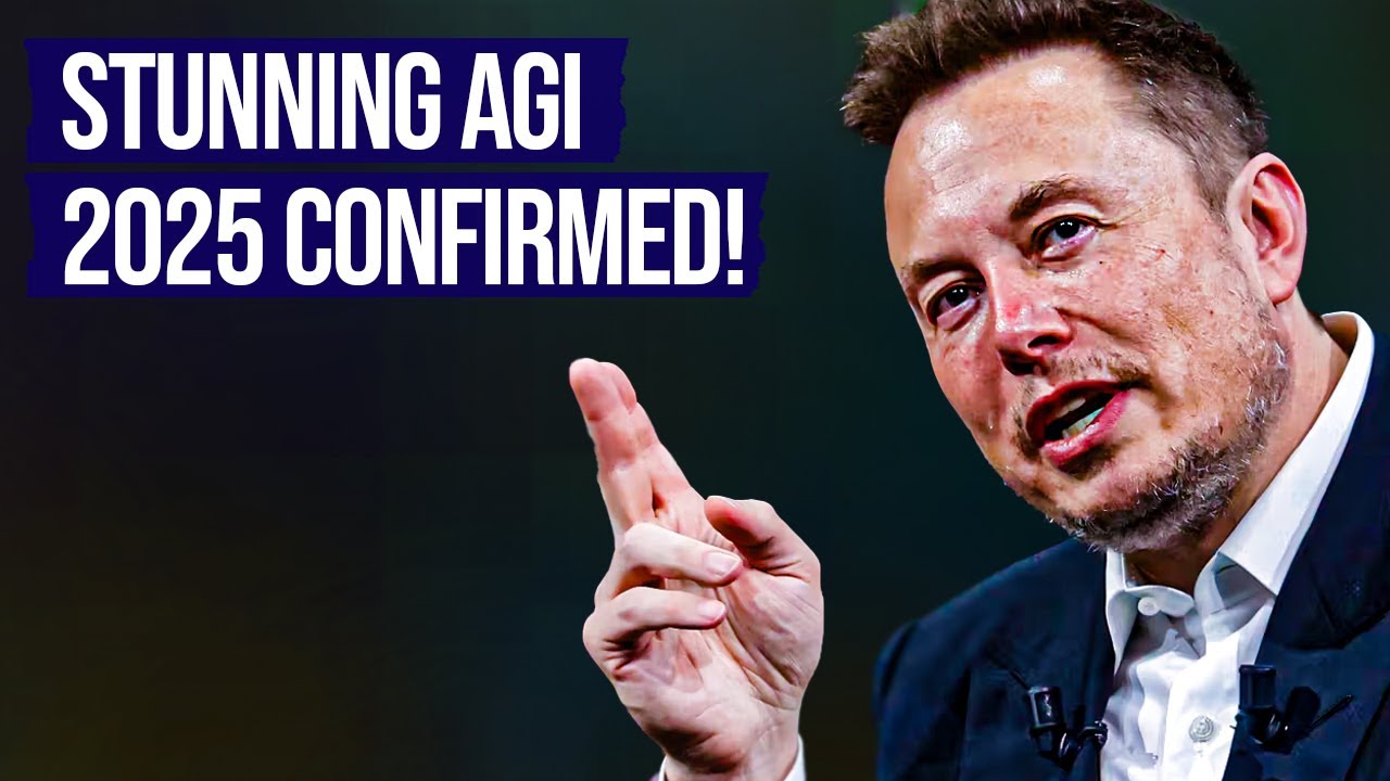 Elon Musk REVEALS AGI Will Be Here by 2025 - YouTube