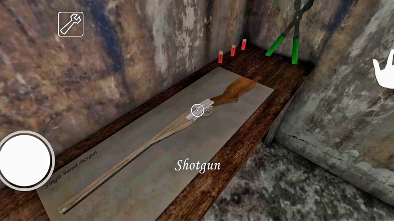 I Find Shotgun Pieces And Make Shotgun | Granny 1 Game - YouTube