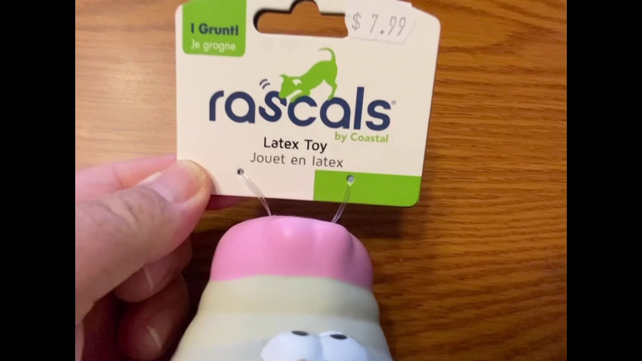Pig dog toy / deer grunt call sound - YouTube