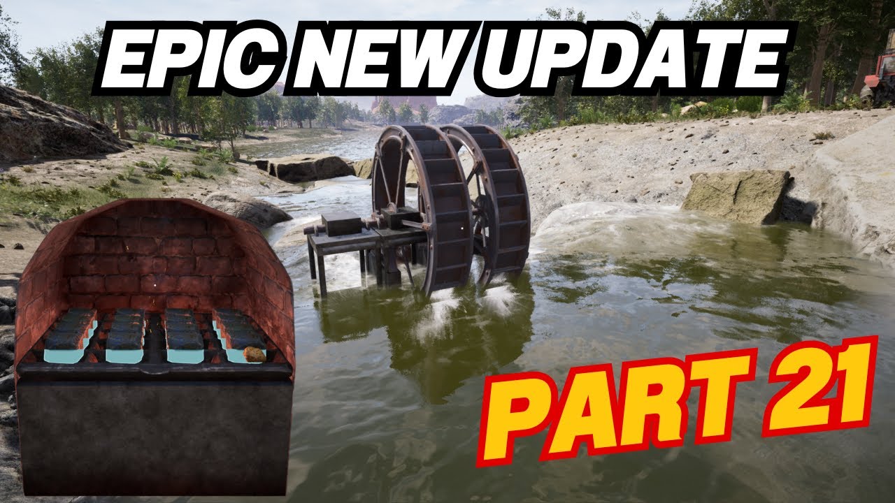 Massive New Update: Second Watermill & Electric Forge Built | The ...