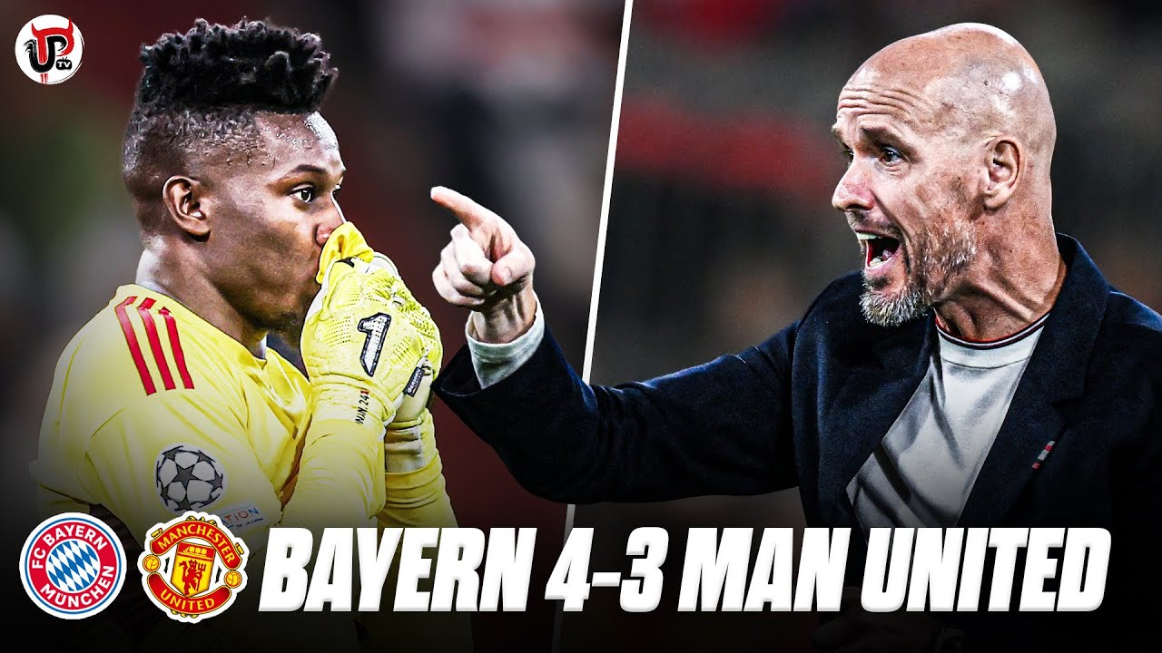 BAYERN 4-3 MAN UTD | Onana SHOCKER, Mentality Collapse & VAR DISGRACE: Champions League Pain ...