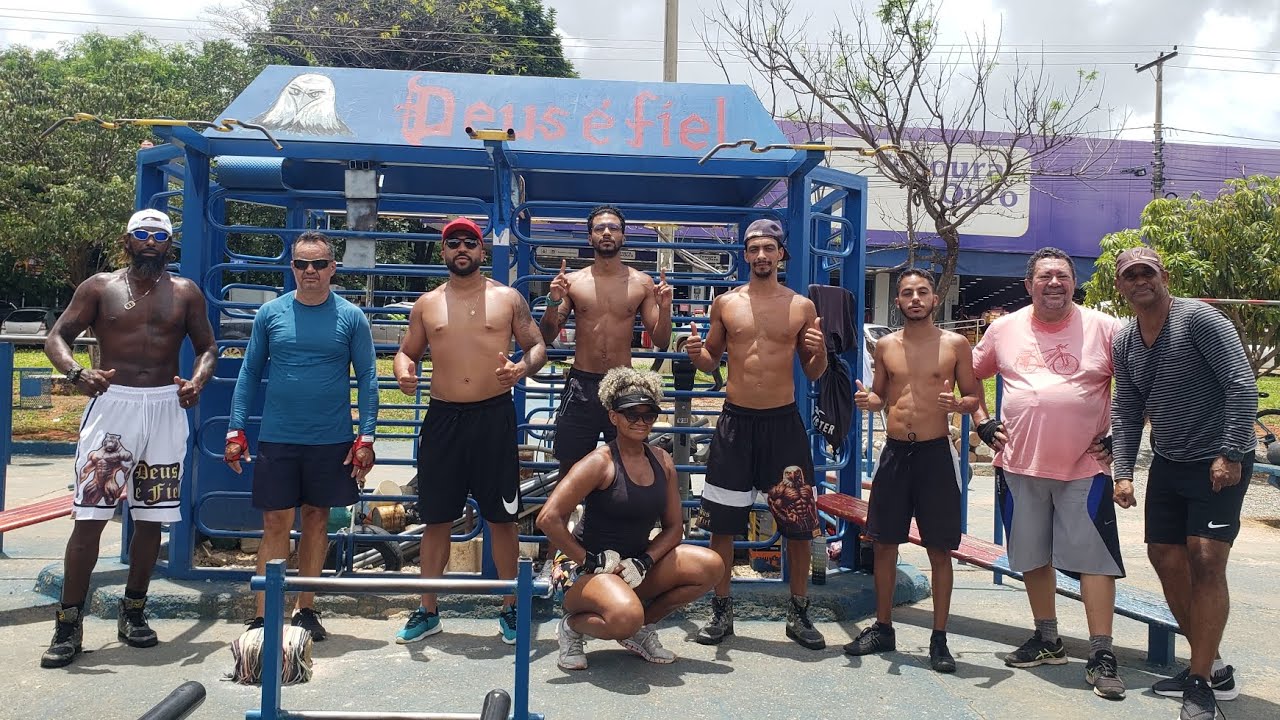 melhores treino de onbro e trapézio pra treinar na academia de rua ...