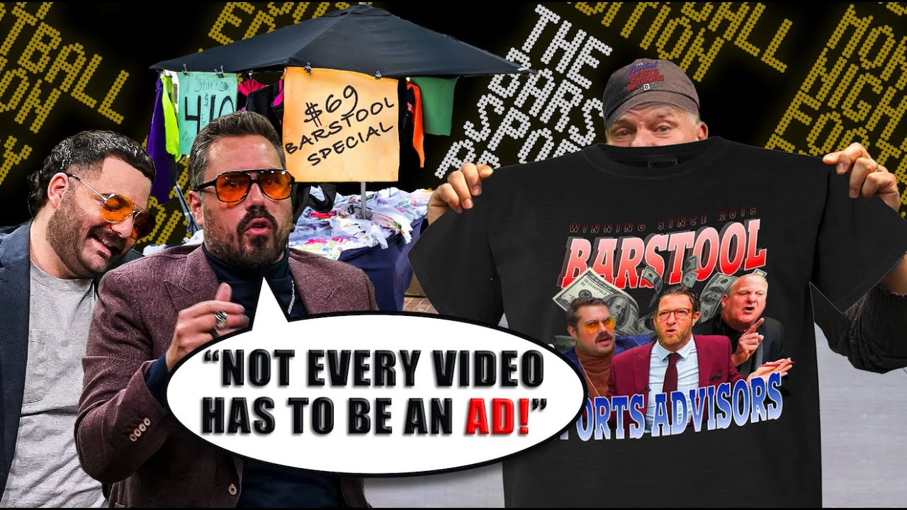 Big Cat Threatens to Mute Stu Feiner - Barstool Sports Advisors MNF ...