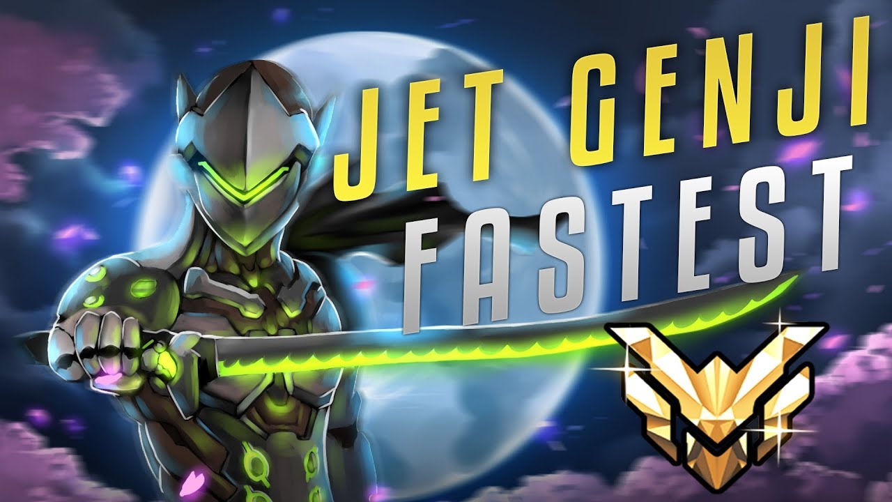 Jet- FAST GENJI GOD - Overwatch Montage - YouTube