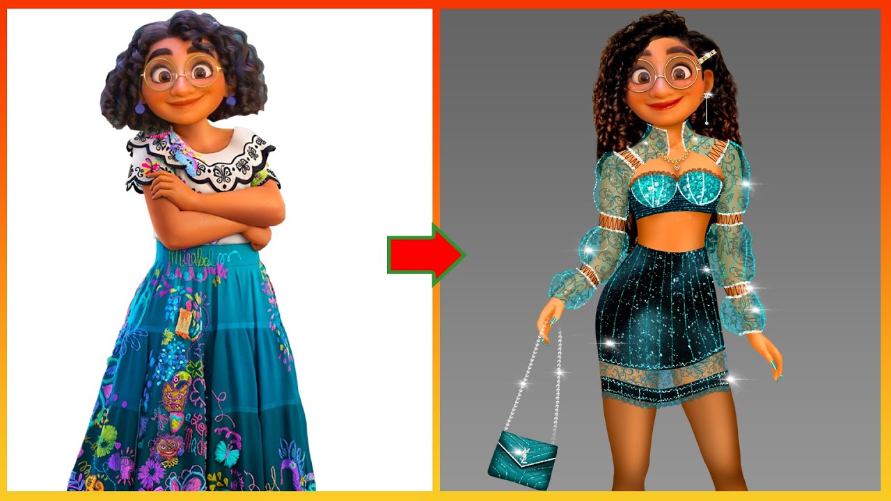 Disney Encanto : Mirabel Madrigal Glow Up | @CartoonArt68 - YouTube