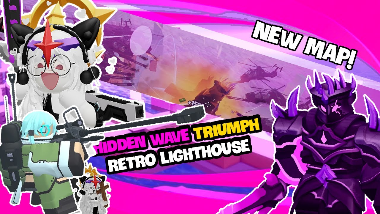 Hidden wave TRIUMPH on Retro Lighthouse (#5) | Roblox TDS - YouTube