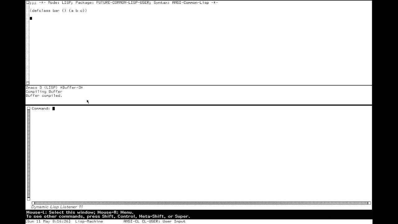 rainer lisp machine 3a - YouTube