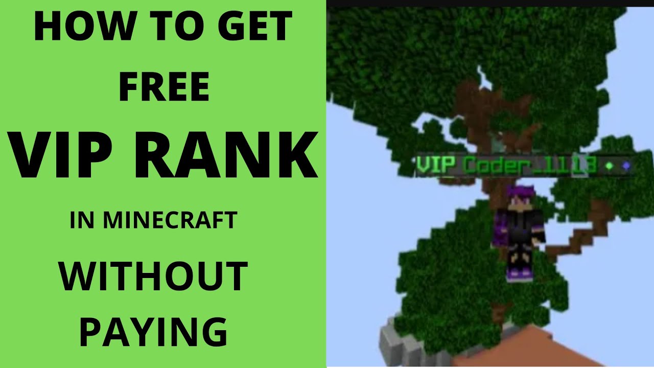 How: FREE VIP RANK In Pika Network (100% Legit) | King Coder - YouTube