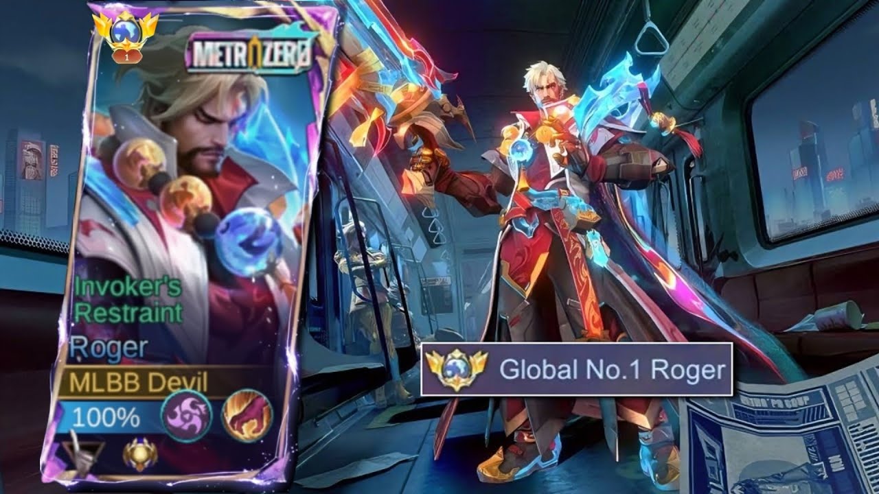 ROGER METRO ZERO SKIN IS FINALLY HERE!🔥"INVOKERS RESTRAINT"(best ...