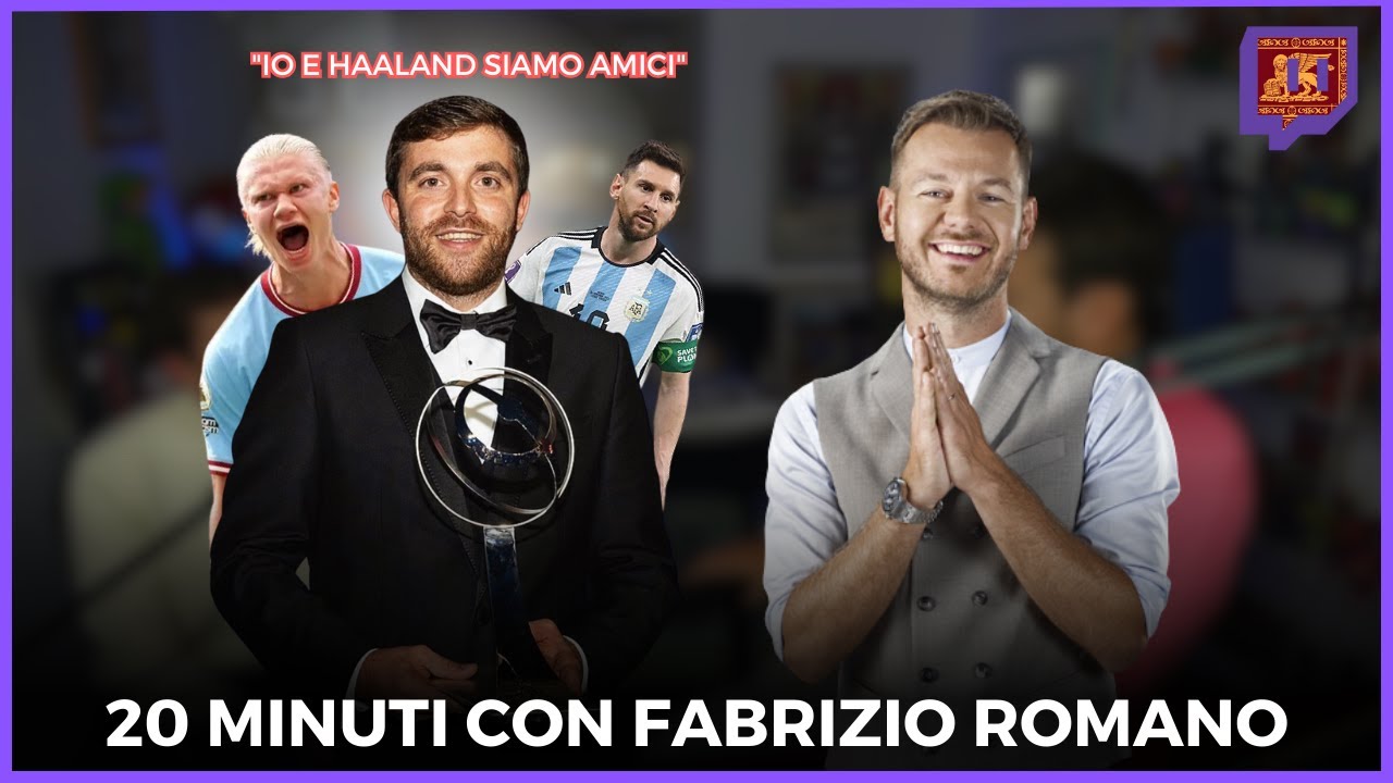 HERE WE GO! 20 MINUTI CON FABRIZIO ROMANO | Alessandro Cattelan - YouTube