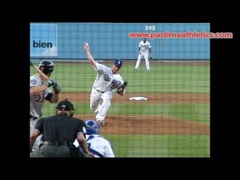 Chad Billingsly NASTY CURVEBALL Slow Motion Pitching Mechanics Analysis ...
