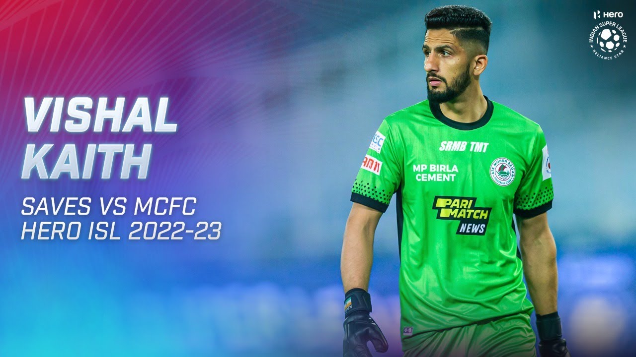 Vishal Kaith's saves vs Mumbai City FC | Hero ISL 2022-23 - YouTube