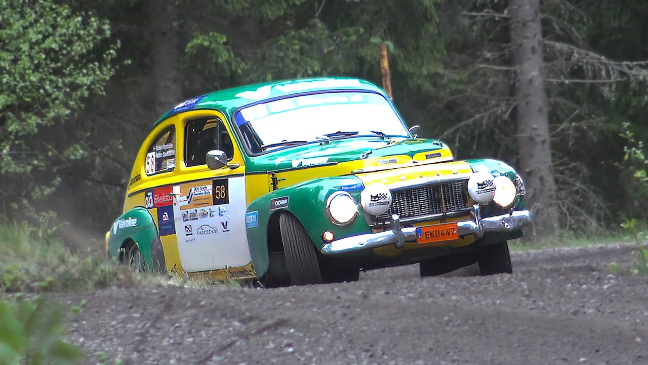 Adam Backström, Volvo PV | South Swedish Rally 2022 - YouTube