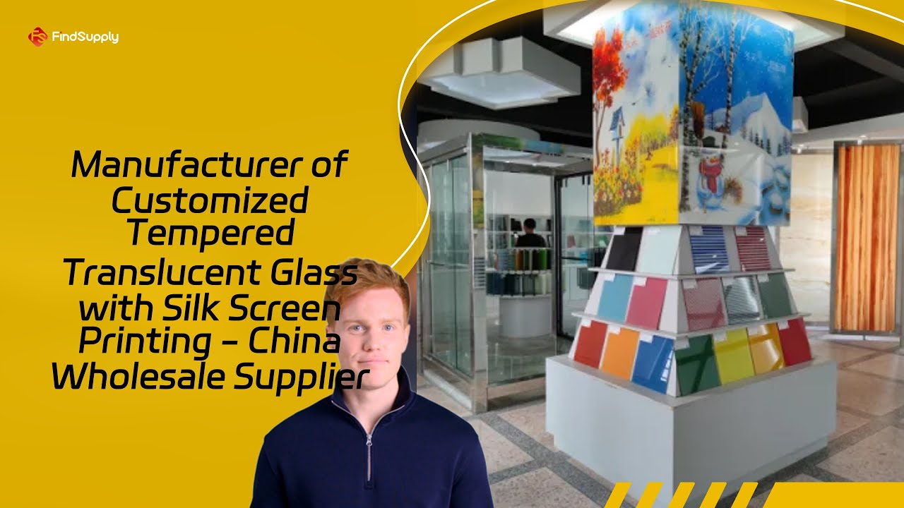 Manufacturer of Customized Tempered Translucent Glass with Silk Screen ...