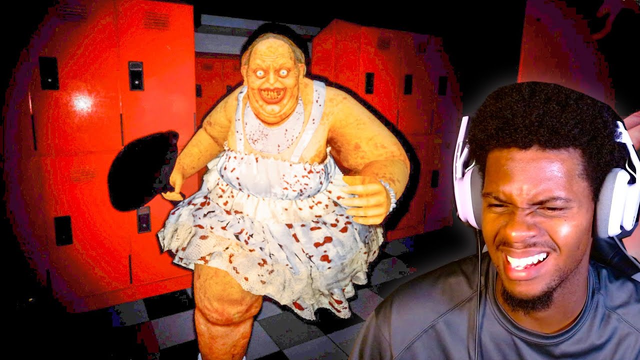 CRAZY LUNCH LADY WON'T LET ME LEAVE - YouTube