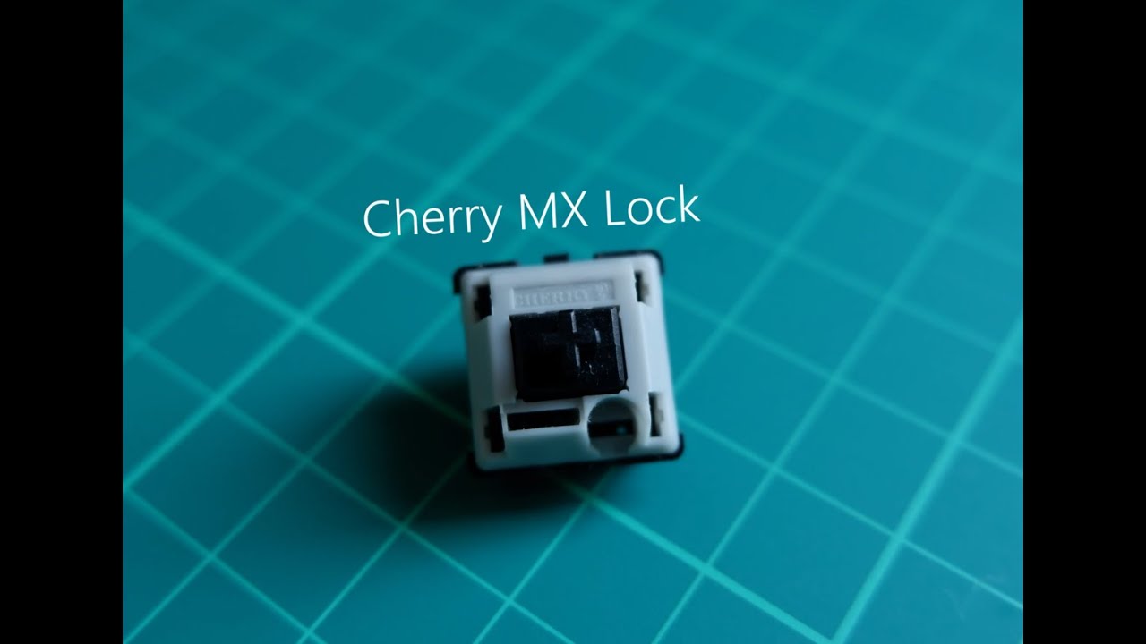 Rarest switch?? Cherry MX Lock - YouTube