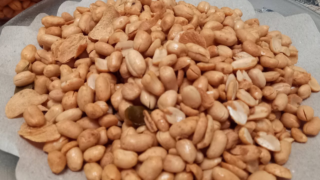 RESEP KACANG TOJIN GORENG BAWANG PUTIH RENYAH DAN GARING - YouTube