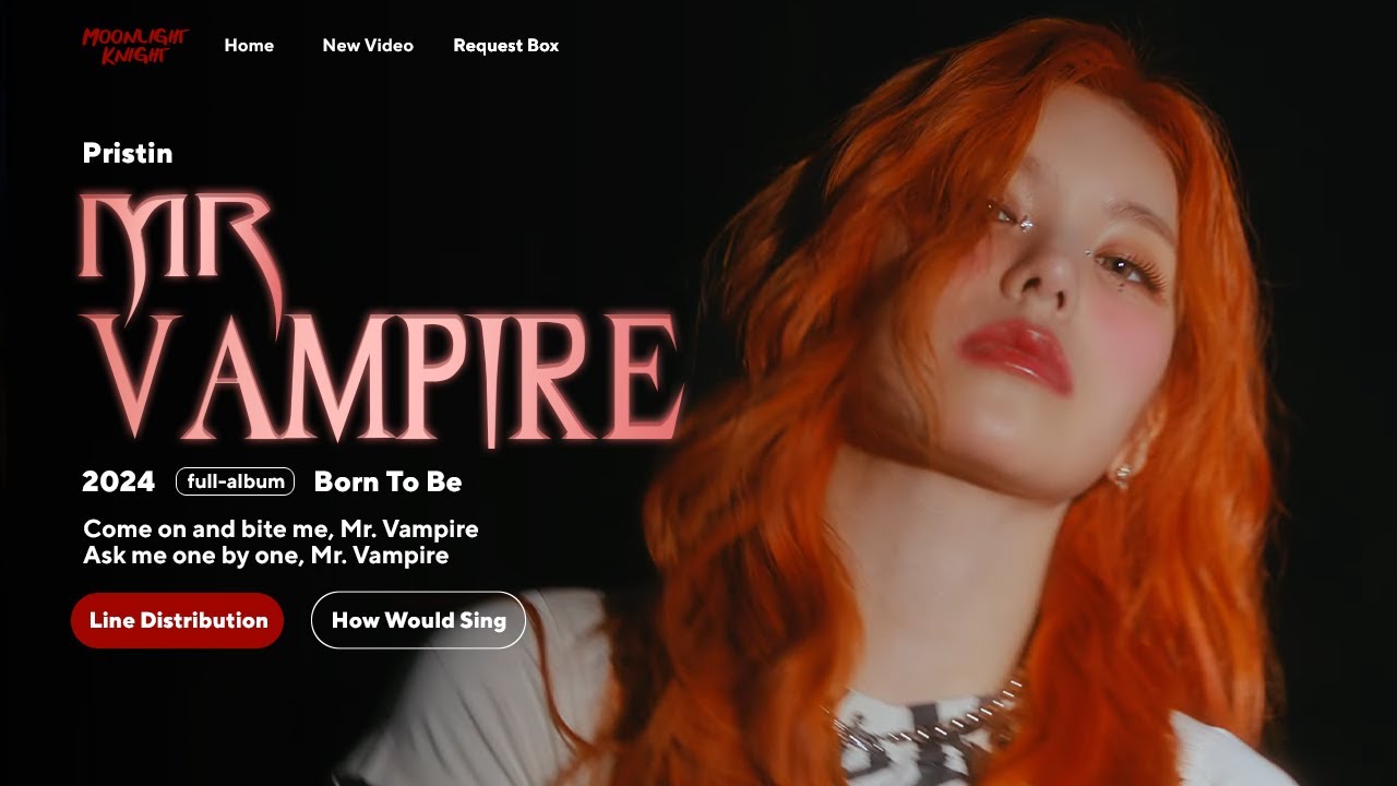 ITZY - Mr.Vampire 🌙 Line Distribution - YouTube