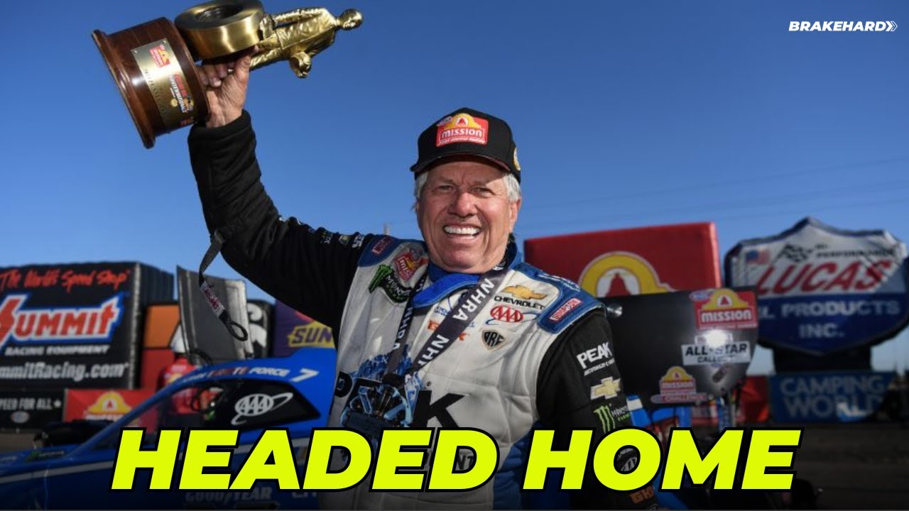 John Force Is Headed HOME After His Family Provides Latest Update - YouTube