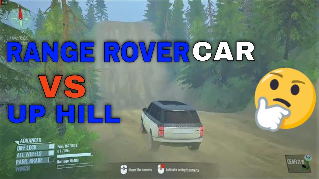 The Power of RANGE ROVER Car in Mudrunner gameplay (Hill Climb Range ...