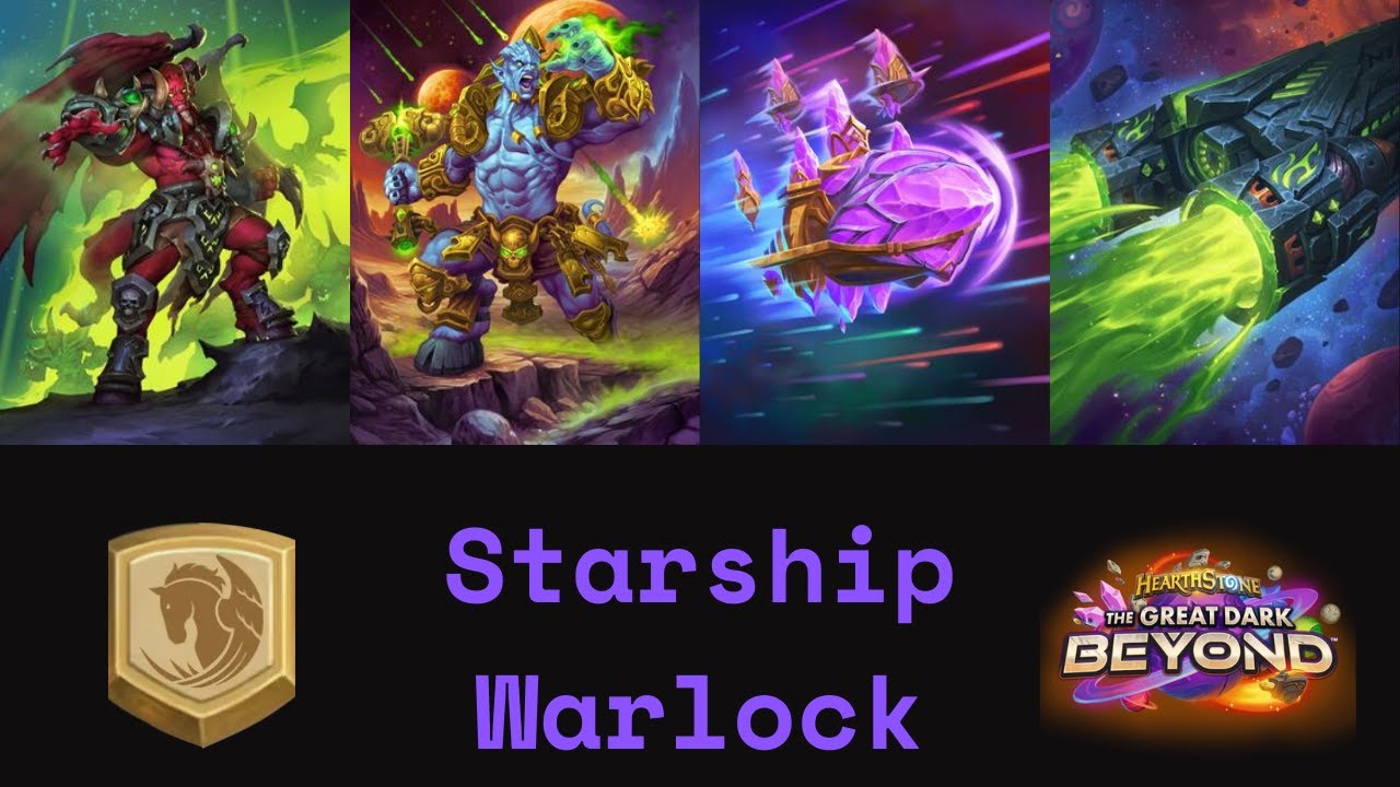 Starship Warlock, What A Bad Deck! (Hearthstone Standard) - YouTube